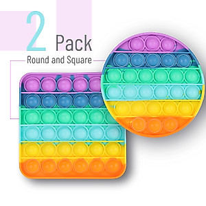 Mr. Pen- Poppers Fidget Toy, 2 Pack, Bubble Poppers Fidget Toy, Poppet Fidget Toy, Bubble Sensory Fidget Toy, Bubble Push Toy, Fidget Poppers, Kids Fidget Toys.