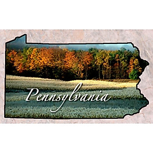 CafePress Pennsylvania Magnets Rectangle Magnet, 3"x2" Refrigerator Magnet
