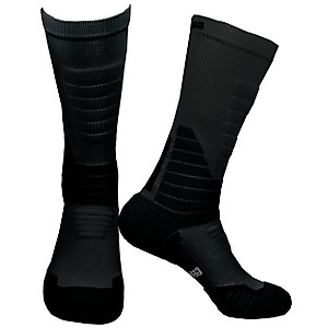 Hiking Work Boot Socks for Men & Women w/Anti-Stress Moisture Wicking Germanium & Coolmax All Season 2 pairs XXL
