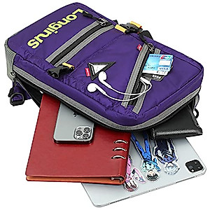 Evangelion Crossbody Shoulder Bag - Chest Sling Bags for Stylish Men Women Multipurpose Messenger purse