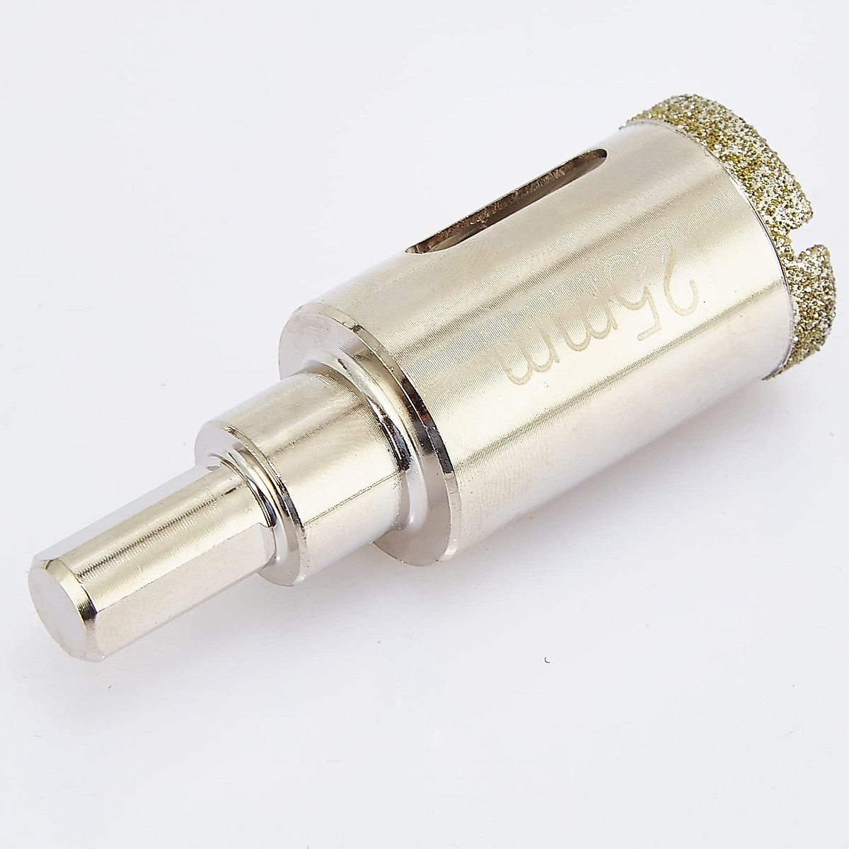 DaduoRi 1 Inch Diamond Hole Saw with Pilot Bit, 1" Tile Hole Saw with Center Drill Bit for Marble, Granite, Ceramics, Porcelain Tiles, 1-1/2" Depth of Cut for Thick Countertops