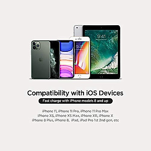 Spigen DuraSync USB C to Lightning Cable [3ft MFi Certified] [Supports Power Delivery] Works with iPhone XR, XS, XS Max, X, 8, 8 Plus and iPad with Lightning Charger Port (White)