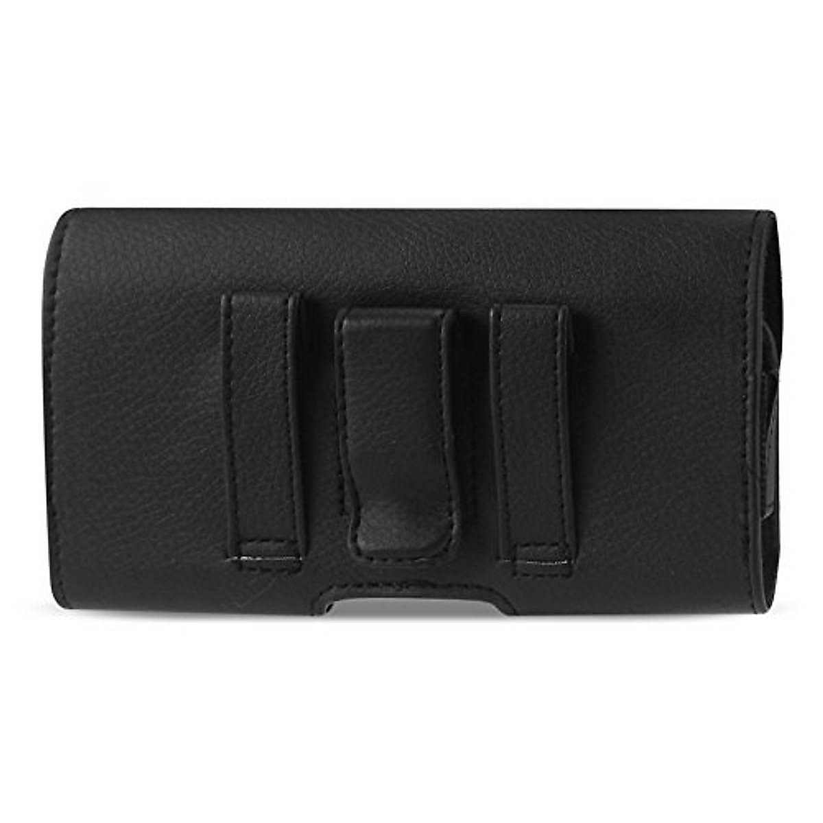 Reiko Wireless Horizontal Pouch with Magnetic Closure (6.62X3.46X0.68) - Black