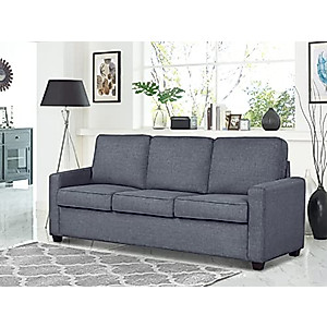 LifeStyle Solutions Dayton Sofa Bed, Dark Grey