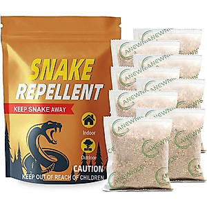 Snake Repellent for Yard Powerful, Keep Snake Away Repellent for Outdoors,Snake Deterrent for Yard,Snake Repellent for Outdoors Pet Safe,Effectively Snake Repellant Outdoor and Home-8P