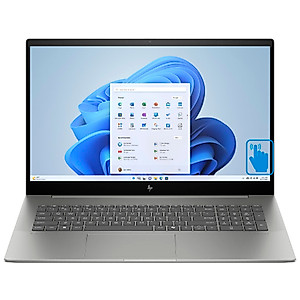 HP Envy 17t-cr00 17.3" FHD 60Hz Touchscreen Business IPS Laptop (Intel i7-1260P 12-Core, 16GB RAM, 1TB PCIe SSD, Intel Iris Xe, (1920x1080), WiFi, Bluetooth, Backlit KB, Win 11 Pro) with Hub