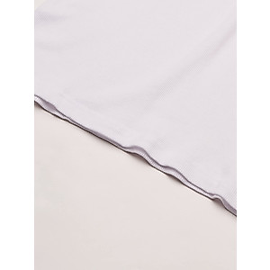 Evolve Men's Cotton Comfort Square Cut Tank Multi Pack, White, Medium