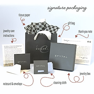 EFYTAL Two Initial Necklaces for Women, Tiny 14k Gold Filled 2 Initial Necklace with Birth Month Charms, Two Birthstone Necklace, Necklace with Two Initials, Double Initial Necklace for Girls