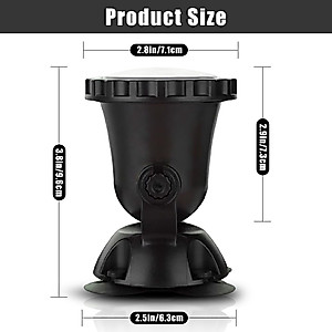 SOAMOEU Set of 4 RGB Color Changing Spotlights, Pond Lights LED Underwater Fountain Lights, IP68 Waterproof Diving Lights, Brightness, Color Changing Speed ​​Adjustable, Base with Suction Cup