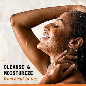 Alaffia Authentic African Black Soap Variety 2-Pack – All-In-One Liquid Soap, Travel-Size Eucalyptus Tea Tree + Full-Size Unscented Body Wash, Face Wash, Shampoo, Shaving Soap