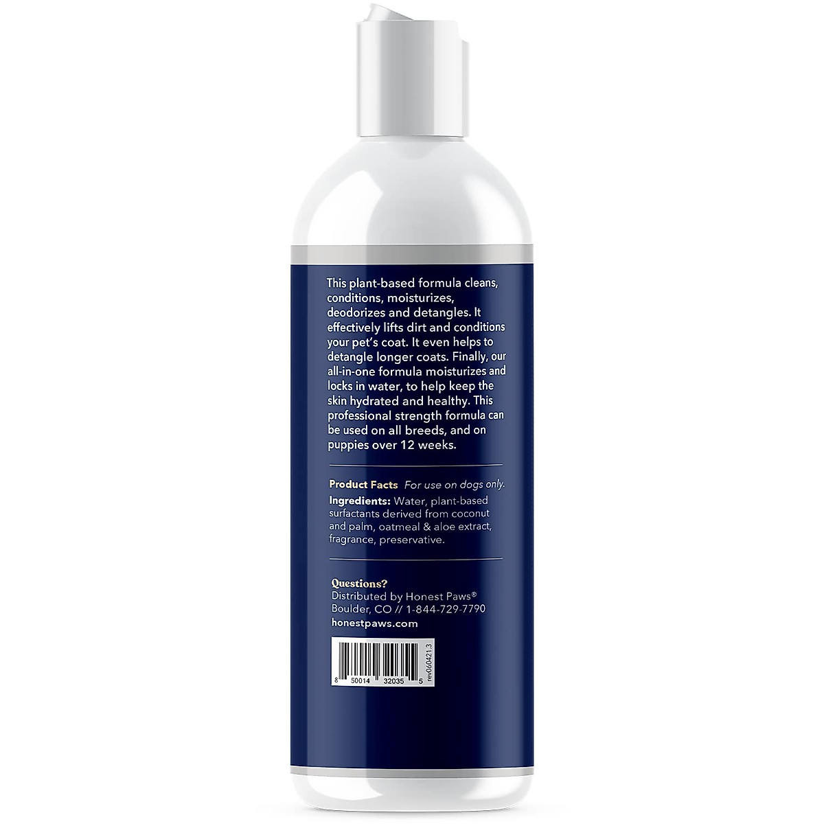 Honest Paws Dog Wash and Dog Probiotic with Prebiotic for Healthy Gut - 5-in-1 Dog Wash - Digestive and Immune Support Powder - Chicken Flavor