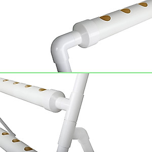 SanSanYa Hydroponic Site Grow Kit 36 Planting Sites Hydroponic Grow Kit Hydroponic Garden Plant Growing System with Rockwool Grow Baskets Sponges