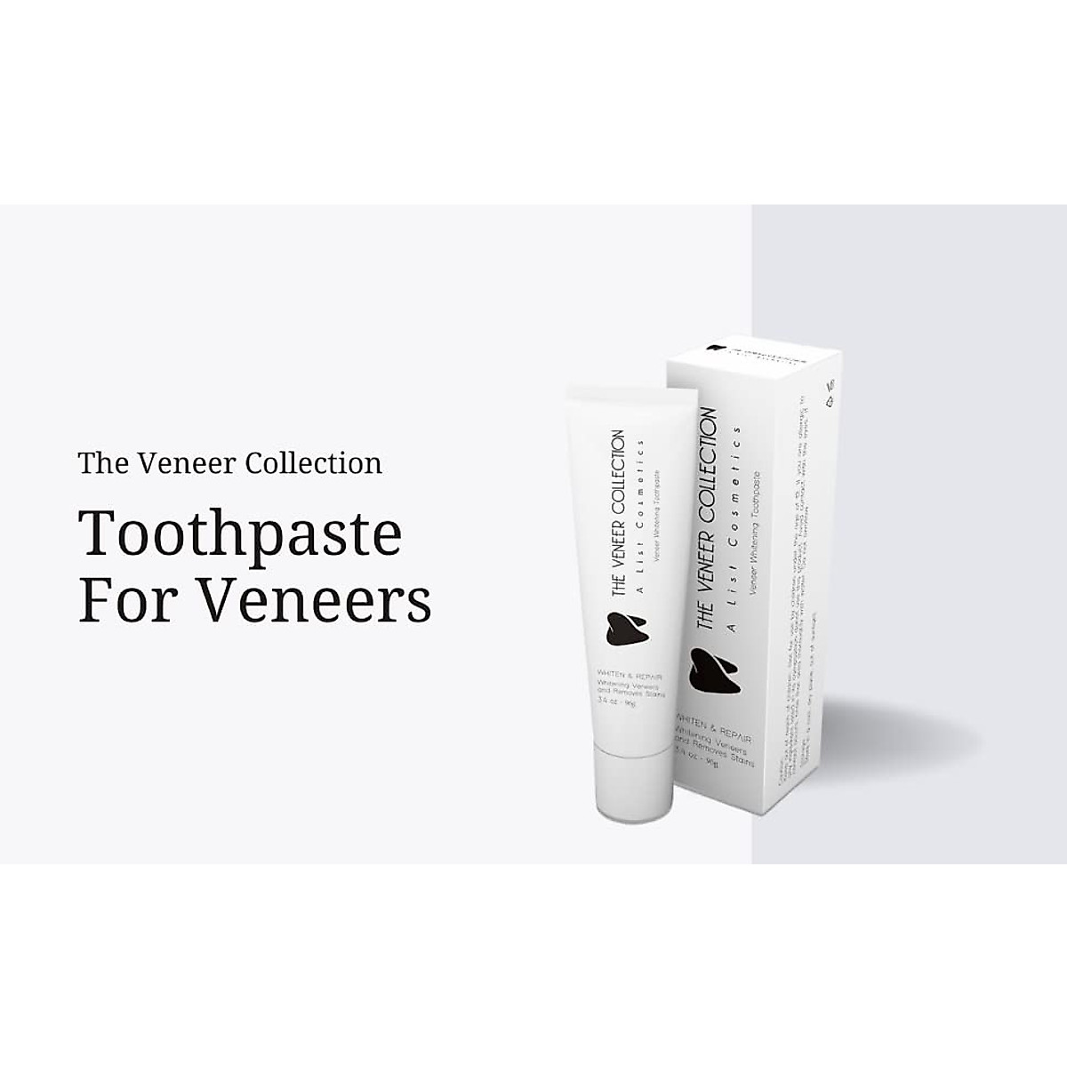 Veneer Whitening Toothpaste The Veneer Collection Remove Stains from Veneers Fresh Mint Toothpaste for Veneers
