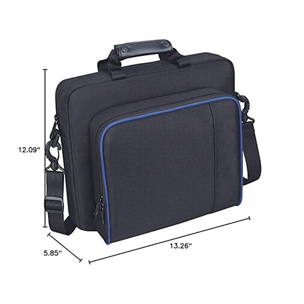 Carrying Case for PS4, New Travel Storage Carry Case, Playstation Protective Shoulder Bag Handbag for PS4 PS4 Slim System Console and Accessories