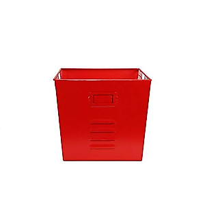 Unknown1 7.5" Red Wire Basket Multifunctional 7.5 Metal