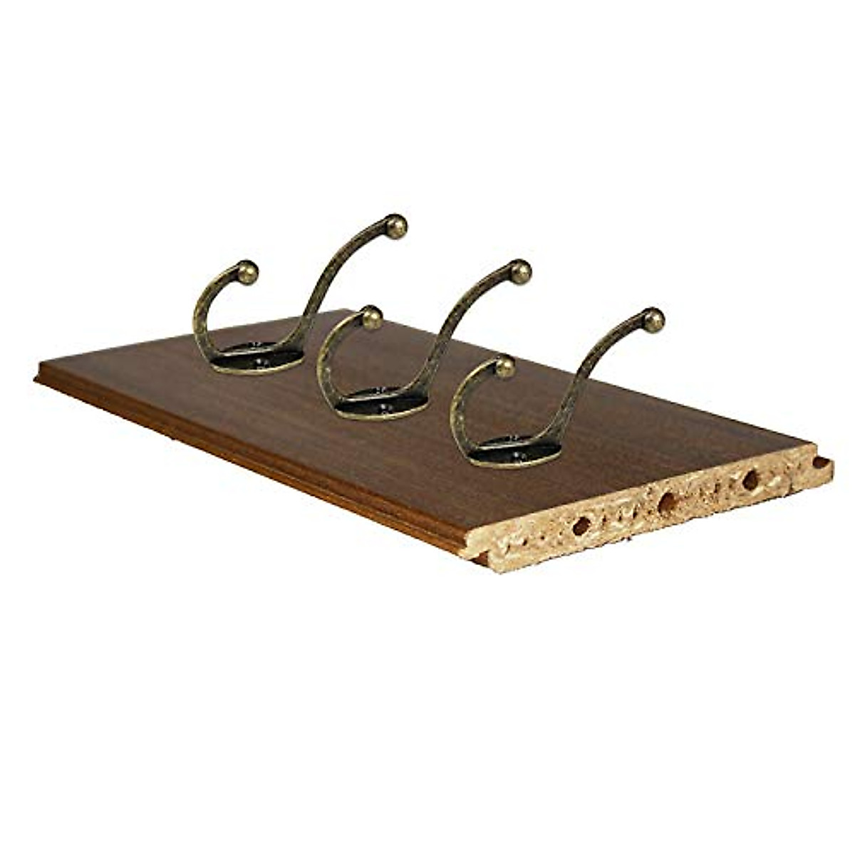 Retro Clothes Hook, Vintage Bronze Zinc Alloy Double Leg Coat Hanger