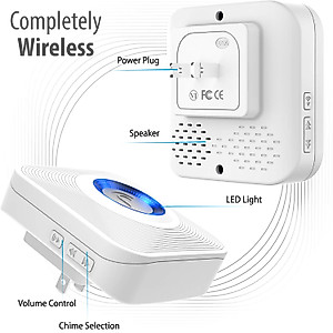 Fosmon WaveLink 51046HOMUS Add-On Receiver Unit (No Sensor or Transmitter) - White