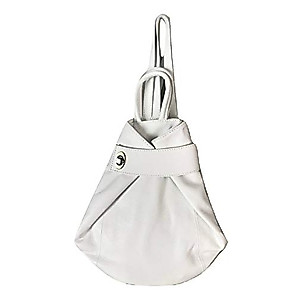 LaGaksta Stella Convertible Leather Backpack Purse – Casual Travel Tote Bag White