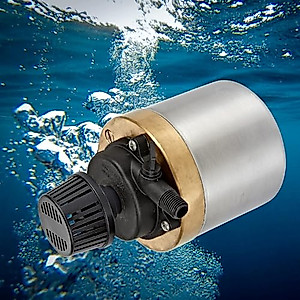 Little Giant S320PT-20 115 Volt, 335 GPH Oil-less Stainless Steel and Bronze Direct Drive Pump for Fresh or Salt Water Ponds or Fountains, Steel, 517100001