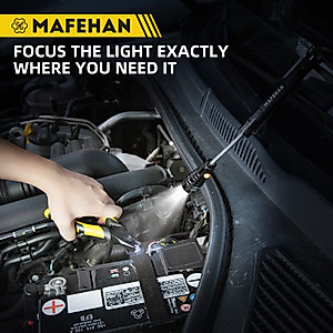 MAFEHAN Magnetic Pickup Tool, Telescoping Magnetic 3 LED Flashlight with Extendable Neck up to 22 Inches, Gifts for men, Dad, Husband or Women, Cool Gadgets for Men as Unique Birthday Christmas Gifts