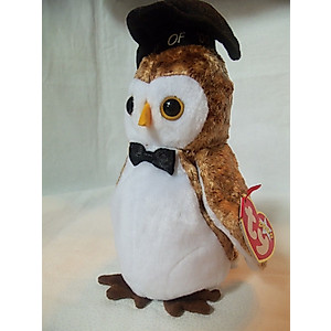 TY Beanie Babies Owl WISEST 5th Generation New w/ Tag ,#G14E6GE4R-GE 4-TEW6W228879