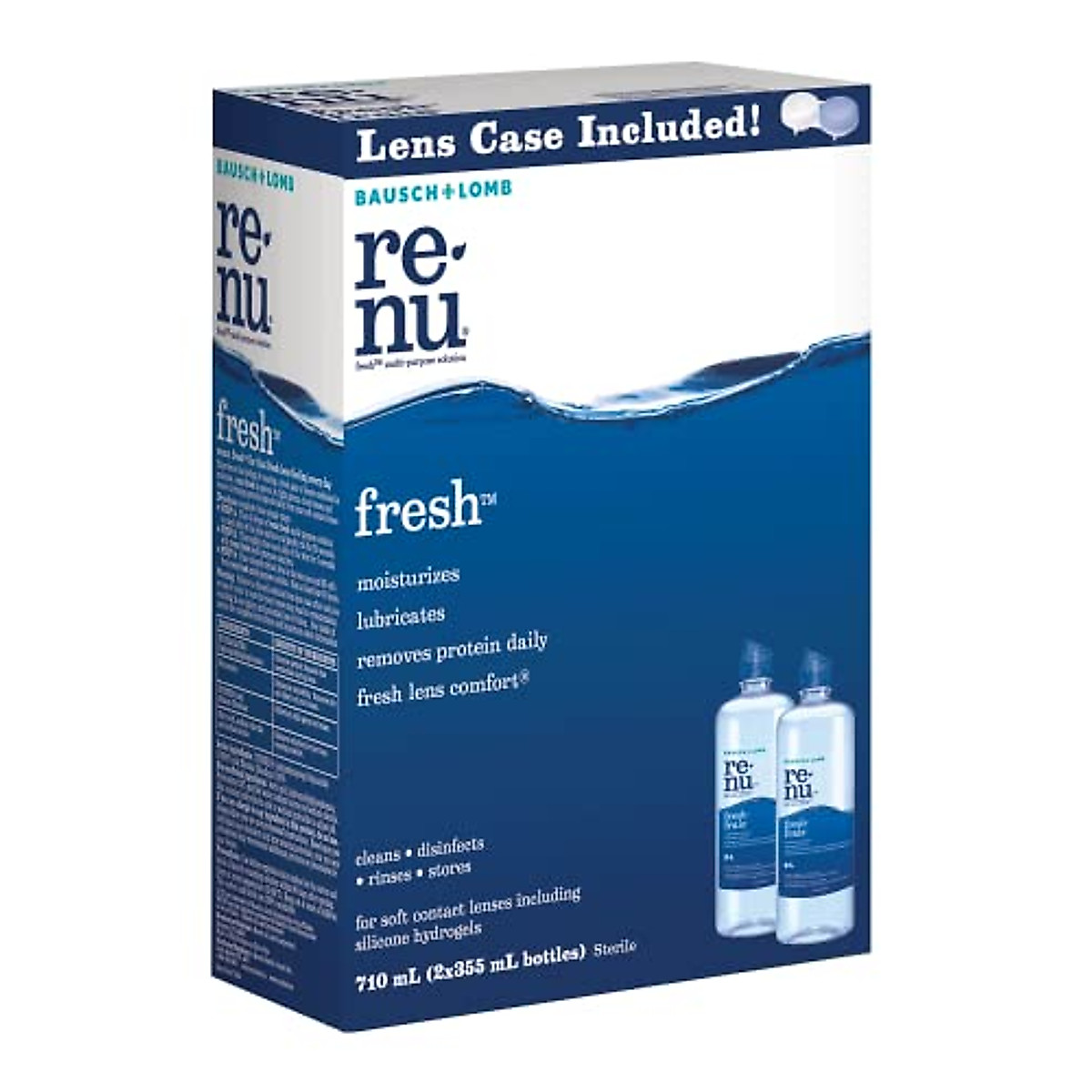Bausch & Lomb Renu MultiPlus Solution, 355ml Pack of 2
