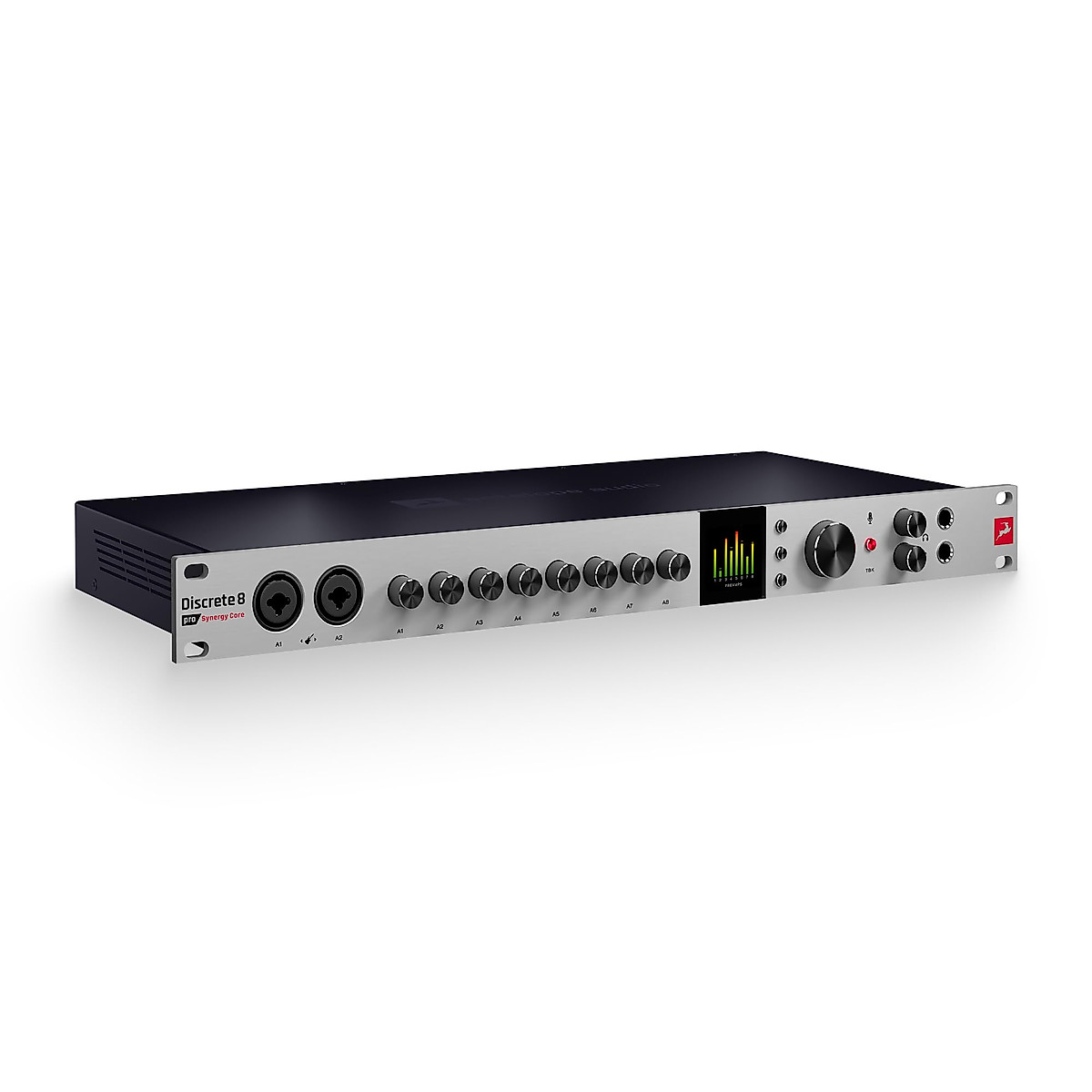 Antelope Audio Discrete 8 Pro Synergy Core Desktop 26x32 Audio Interface - Thunderbolt 3 & USB 2.0 Channel Microphone Preamp Recording, Streaming Studio Audio Interface w/Onboard Real-Time Effects