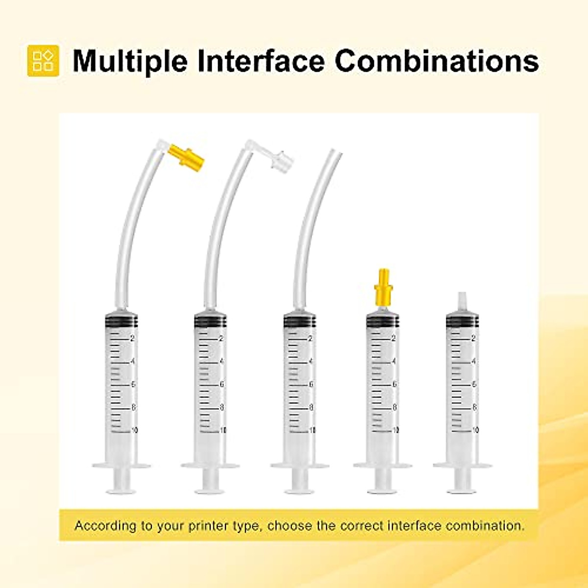 SHEENGO Universal Printer Cleaning Kit | Printhead Cleaning Kit for HP Canon Brother Inkjet Printers 8600 8610 ET-2650 WF-2650 WF-2750 WF-7710 WF-7720 ect, High Efficiency Premium Syringe, 100ML