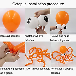 Ocean Themed Party Decorations 165pcs Blue Balloon Arch Garland Kit Bubble Balloons Marine Animals Fish Balloons for Nemo Dory Luca Birthday Under The Sea Decorations Shark Party