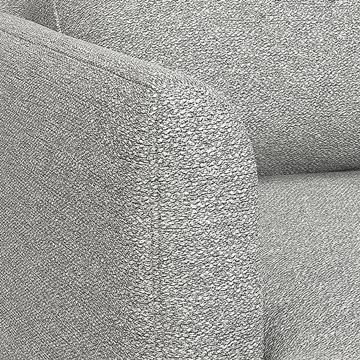 SIMPLIHOME Livingston Mid-Century Modern 90 Inch Wide Sofa in Mist Grey Woven-Blend Fabric, For the Living Room and Family Room