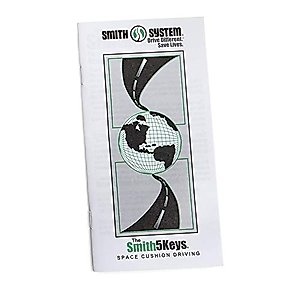 SMITH SYSTEM - The Smith 5 Keys to Space Cushion Driving Study Guide, English (Bulk Pack of 25 Booklets)