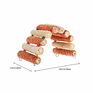 Mipcase Hamster Toy Decorative Bunny Plaything Decorative Chinchilla Toy Bunny Supply Bunny Toy Hamster Accessory Decorative Hamster Plaything Wear-Resistant Chinchilla Plaything