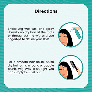 Tressallure TressTech Dry Spray Wig Wax | Add Volume in Wigs | All types of Hair | 1 Pack, 4.3 Fl. Oz.