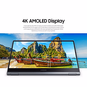 Samsung Galaxy Chromebook Touchscreen Laptop Tablet 360 Convertible| 13.3 4K Display AMOLED| Intel i5-10210U| Wi-Fi6| USB C| Google Chrome| Long Battery Life| Cloth (Red)