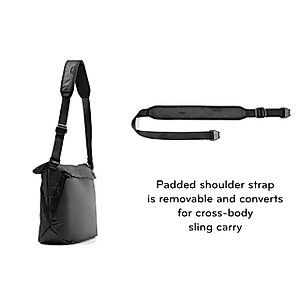 Peak Design Everyday Tote V2 15L Black for Travel or Photo Carry (BEDT-15-BK-2)