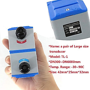 HFBTE TL-1 Large Size Ultrasonic Flow Meter Flowmeter Transducer DN300~6000mm Apply to Wall Mounted TUF-2000SW TUF-2000B Module TUF-2000M Fixed TUF-2000F Flowmeters