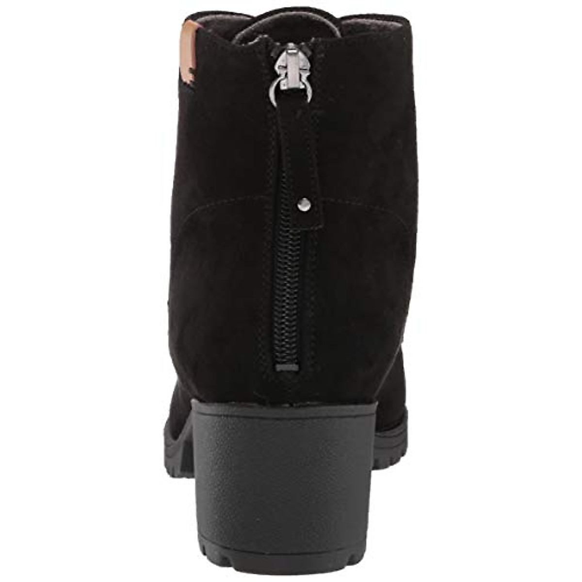 Dr. Scholl's Shoes Women's Laurence Ankle Boot, Black Microfiber, 6