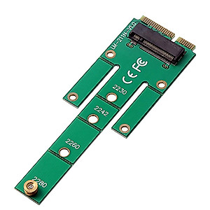 balikha Mini Pcie MSATA SSD to M.2 NGFF B&M Key SSD Adapter Card for Motherboard/PC