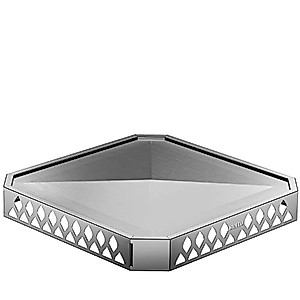 Breeo Base X24 (25.6 Inch) | Fire Pit Deck Protector | Stainless Steel | USA Made
