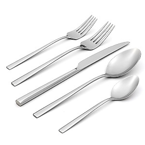 Oneida B1044020Al21 Karlek 20 Piece Everyday Flatware Set, Service For 4