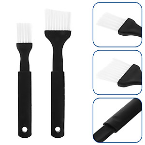 Tofficu 4pcs Nylon Pastry Brushes,Great for BBQ Meat, Cakes Pastries,Heatproof, Flexible