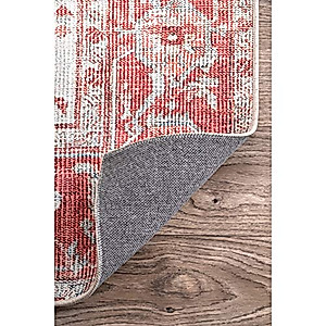 nuLOOM Ada Transitional Area Rug, 5' x 8', Pink Multi