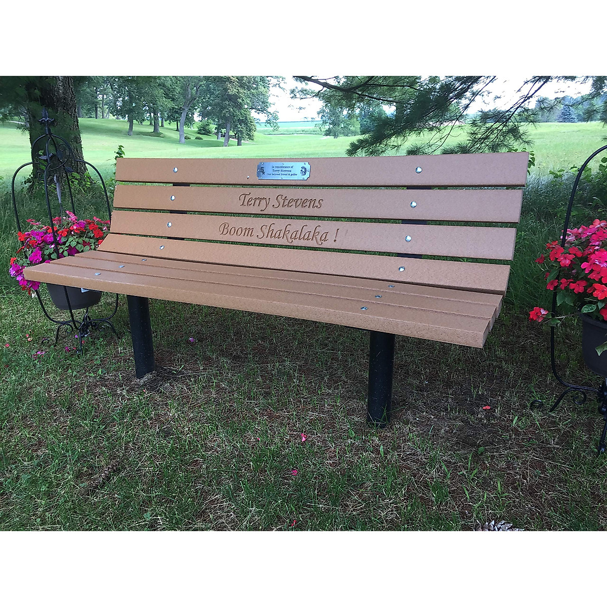 Roudebush Company Memorial Park Bench