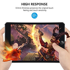 SPARIN 2 Pack Screen Protector for iPad 6th 5th Generation/iPad Air 2 9.7 inch, Tempered Glass Compatible with Apple Pencil