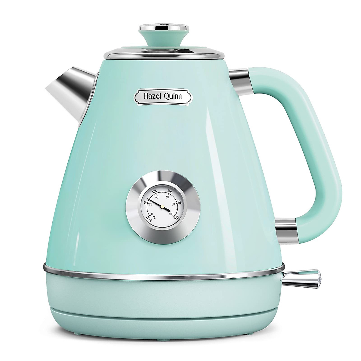 Hazel Quinn 1.7L Electric Kettle and 2-Slice Retro Toaster Set