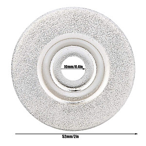 Multifunction Diamonds Grinding Wheel Disc Emery Milling Cutter Abrasive Tool Abrasive Grinding Wheel 52mm/2in Diameter