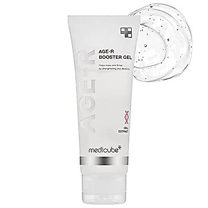 Medicube Age-R Booster Gel Serum for Skin Care Devices - Moisturizing and Nourishing Facial Serum with Plant Stem Cell Extract, Hyaluronic Acid, Collagen - Hypoallergenic Korean Skin Care