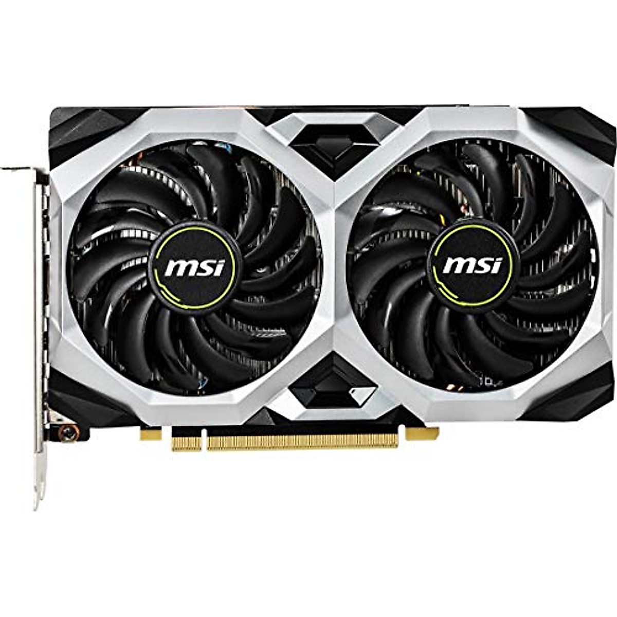 MSI Gaming GeForce GTX 1660 Ti 192-bit HDMI/DP 6GB GDRR6 HDCP Support DirectX 12 Dual Fan VR Ready OC Graphics Card (GTX 1660 TI VENTUS XS 6G OC)