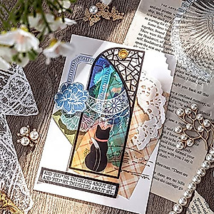 BLBMH 9PCS Cool Cat Bookmarks Set Cute Animal Bookmarks for Women Kids Girls Book Lovers Book Marks Bulk for Book Club Classroom Gifts for Students