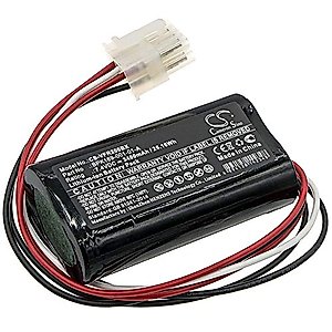 3400mAh Replacement Battery for Verifone Ruby 2, Verifone Ruby CI, Verifone PCA169-404-01-A, Verifone PCA169-001-01